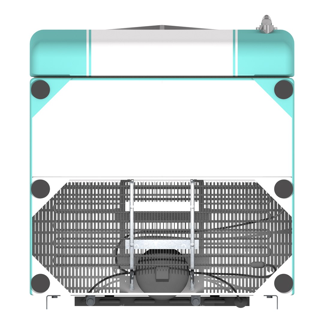 3D Model Sears 1952 Coldspot Fridge - TurboSquid 1797054
