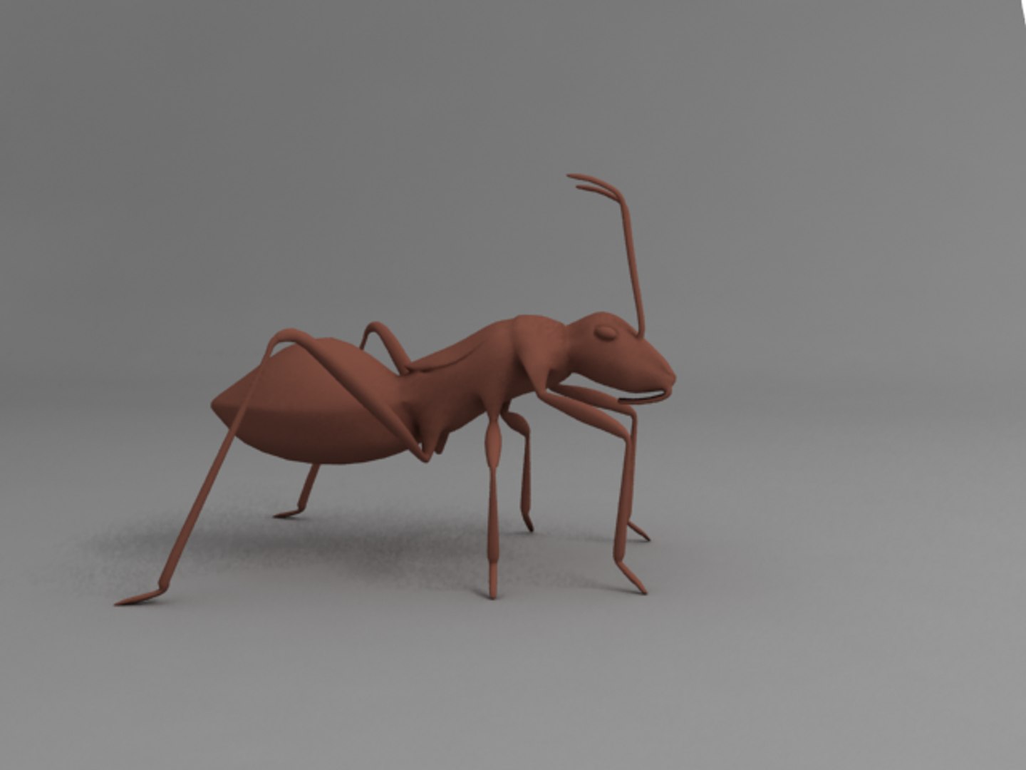 3D Ant Model - TurboSquid 646214