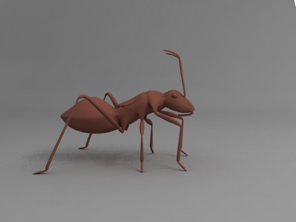 3D 3ds Max ant bug character