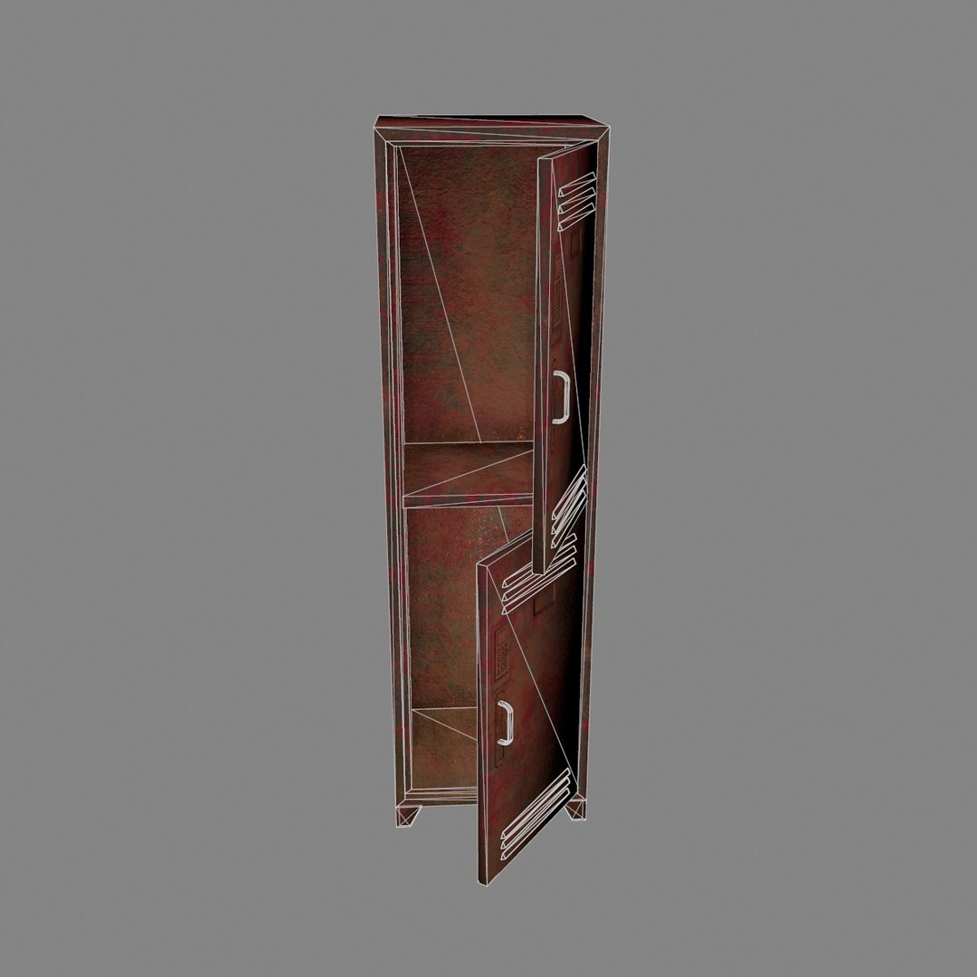 3D Locker 1 - TurboSquid 1303470