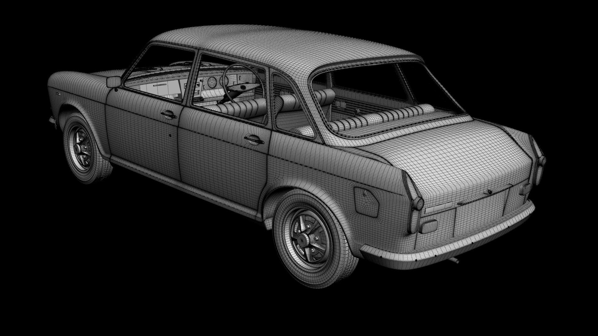 Morris 2200 3D model - TurboSquid 2061241