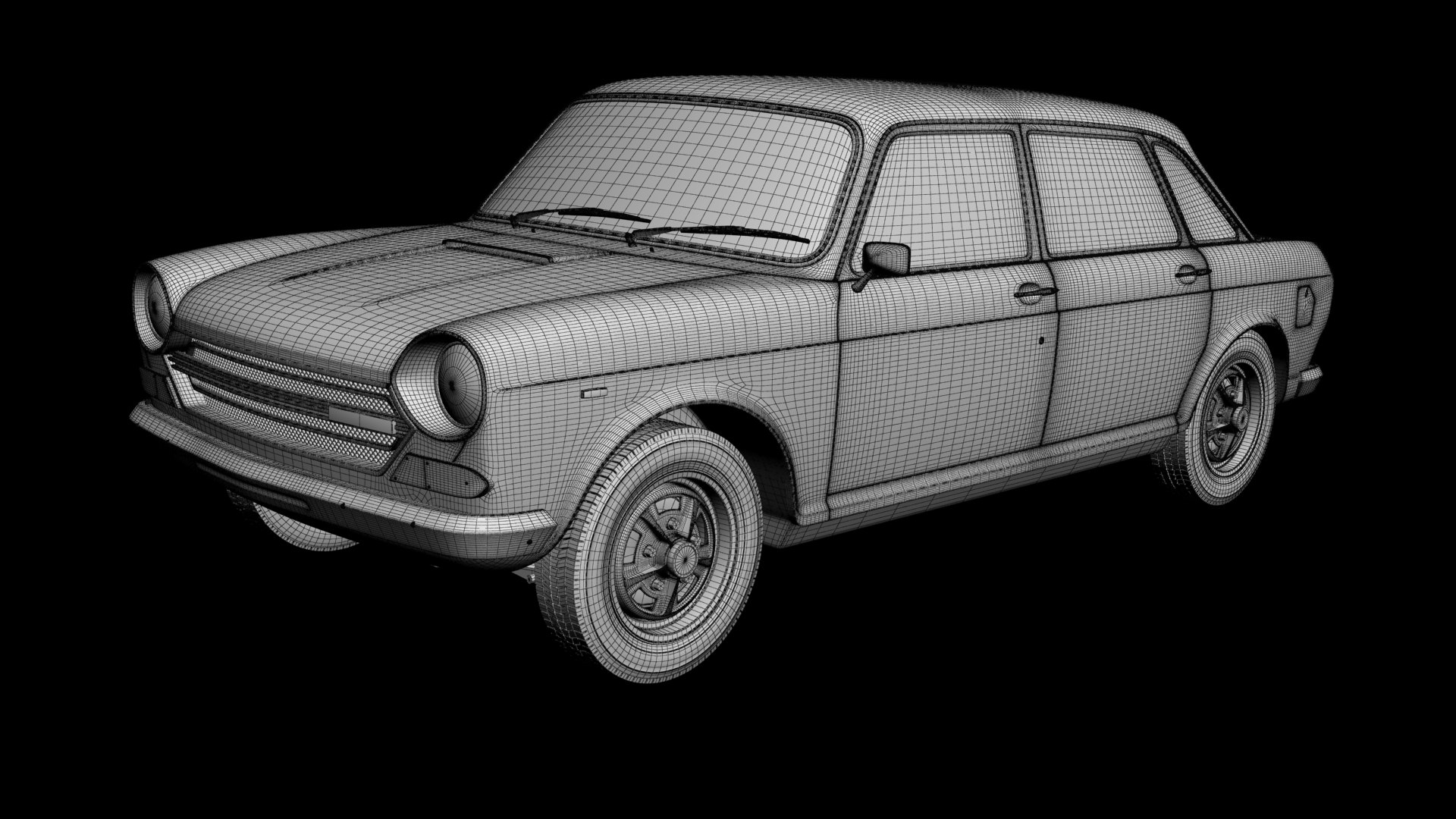 Morris 2200 3D Model - TurboSquid 2061241