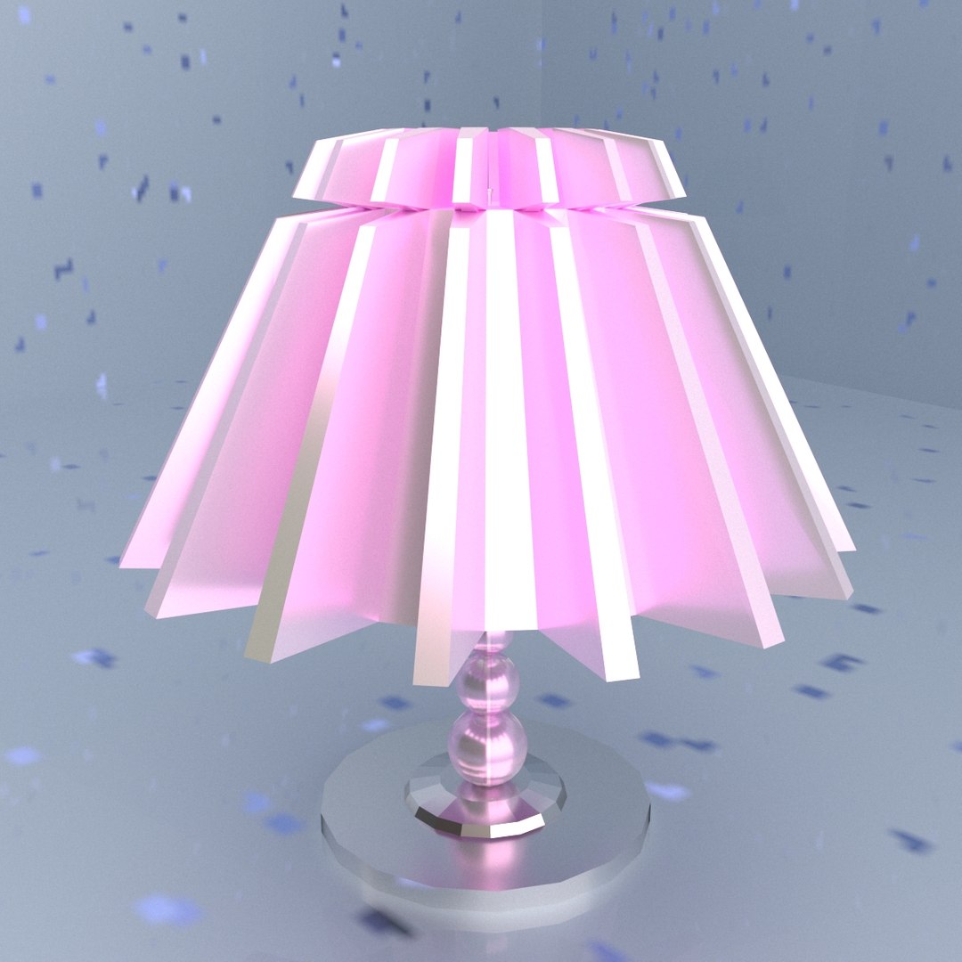 3D table lamp light - TurboSquid 1520302