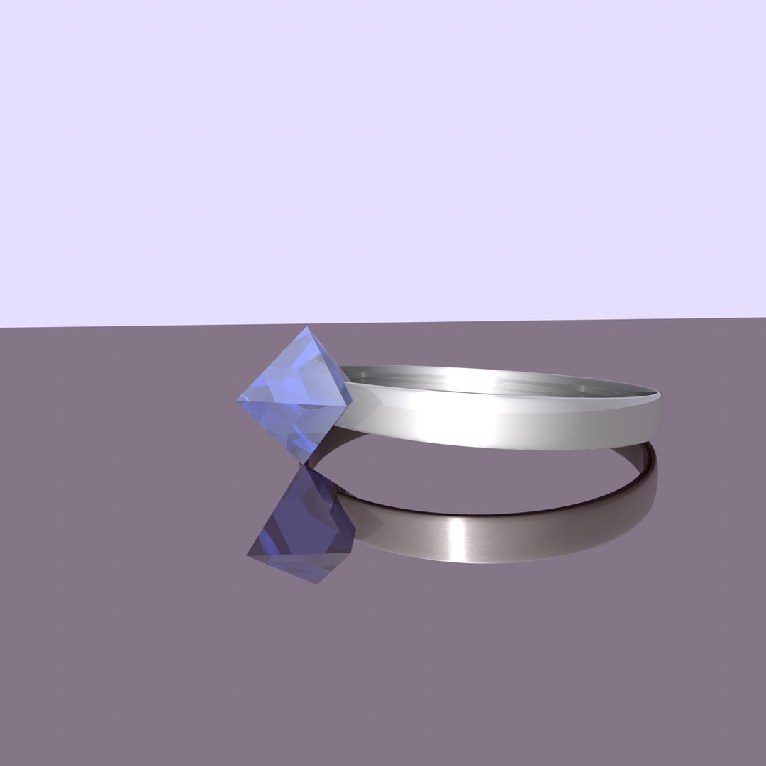diamond ring obj