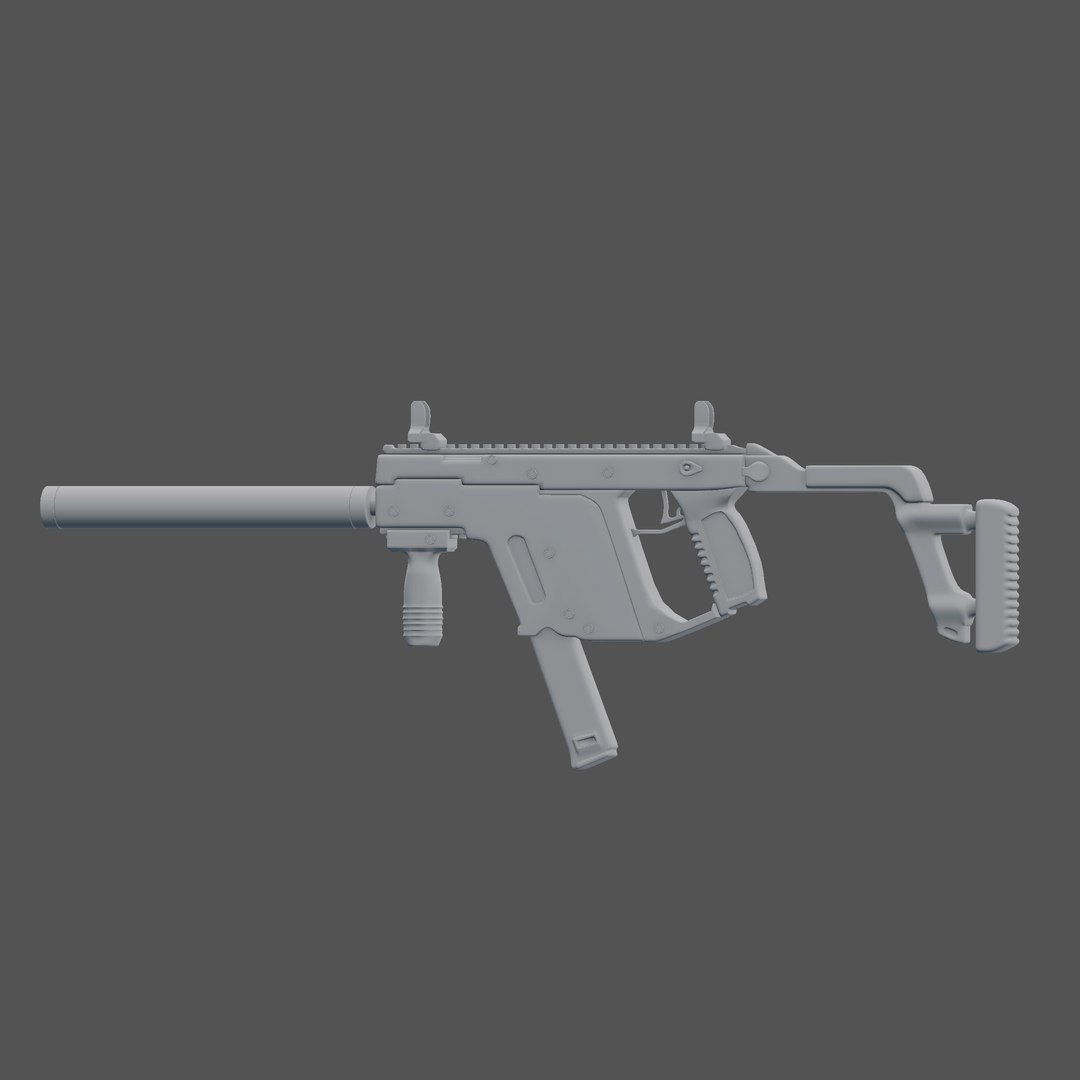 3D Model Vector Smg - TurboSquid 1358491