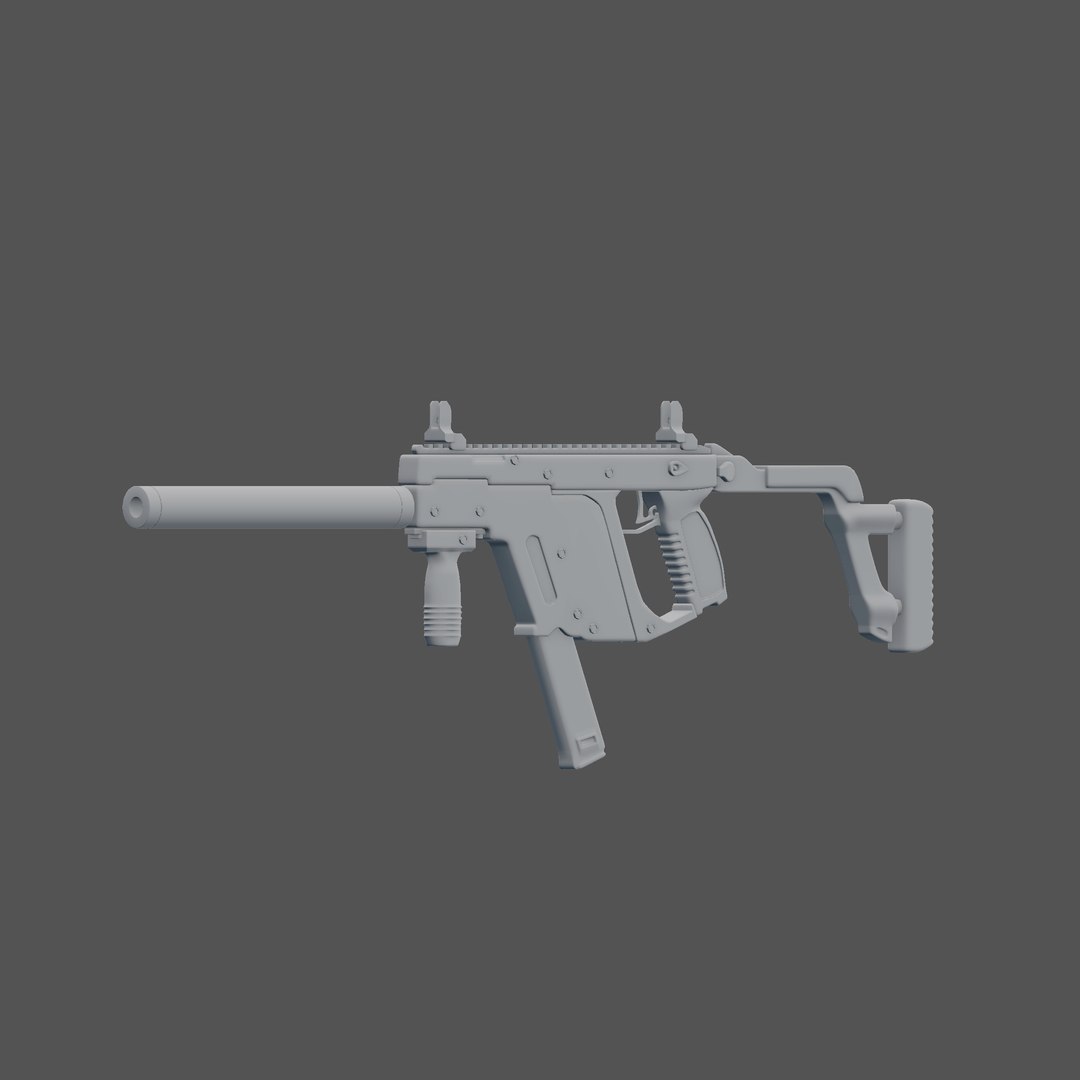 3D Model Vector Smg - TurboSquid 1358491