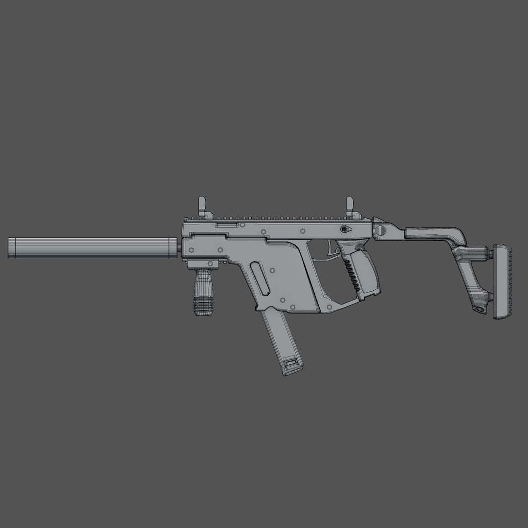 3D Model Vector Smg - TurboSquid 1358491