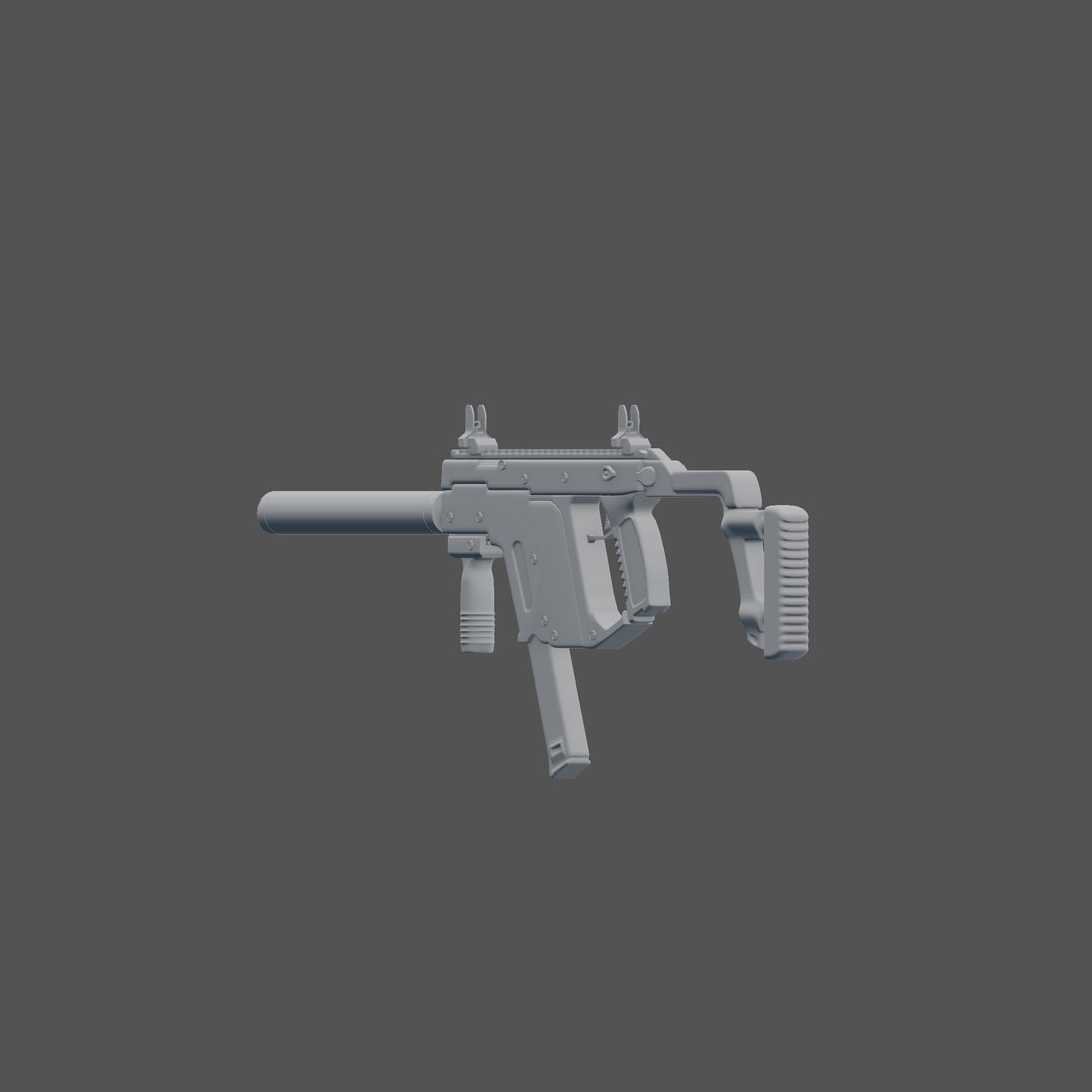 3D Model Vector Smg - TurboSquid 1358491