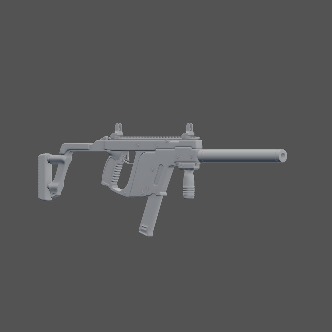 3D Model Vector Smg - TurboSquid 1358491