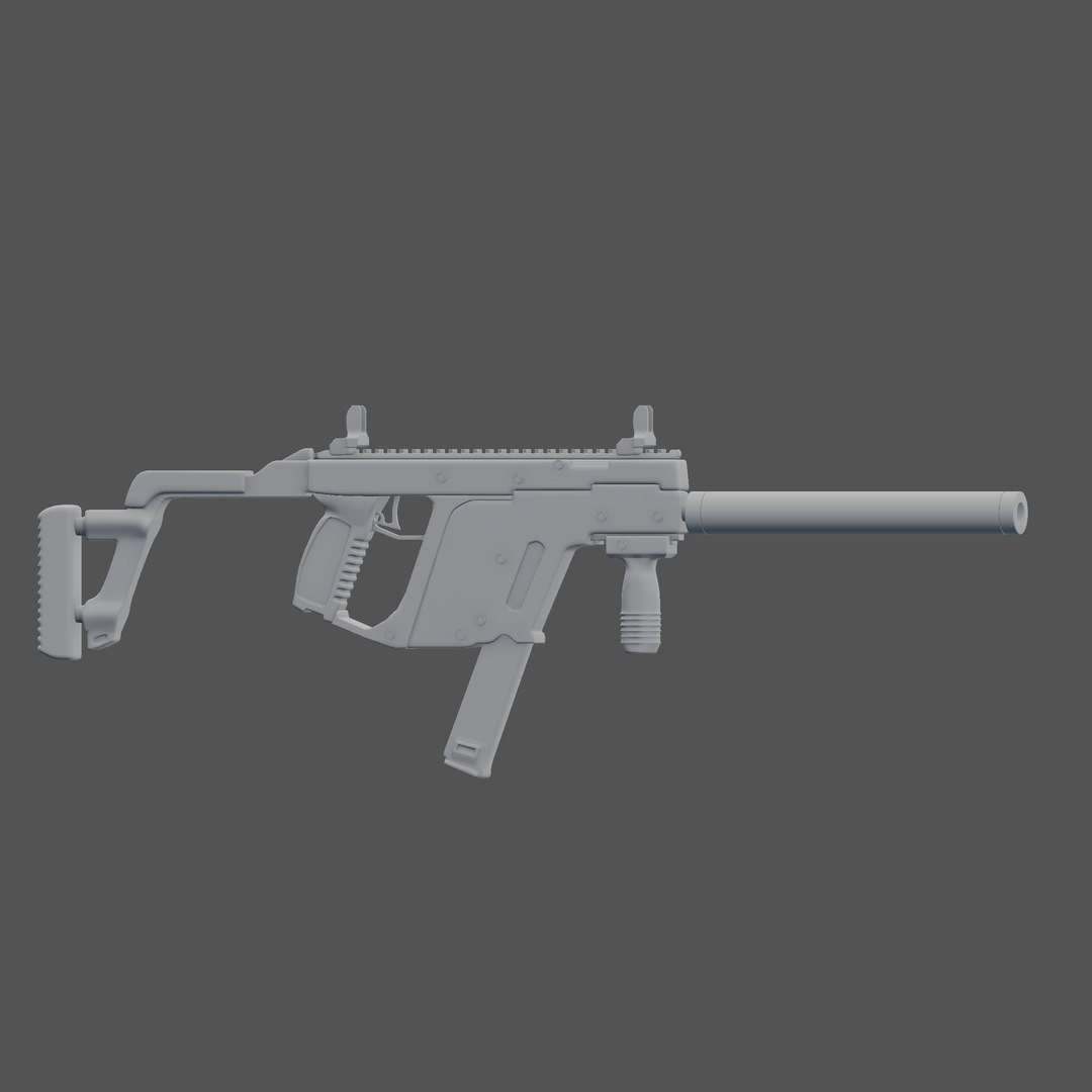 3D Model Vector Smg - TurboSquid 1358491