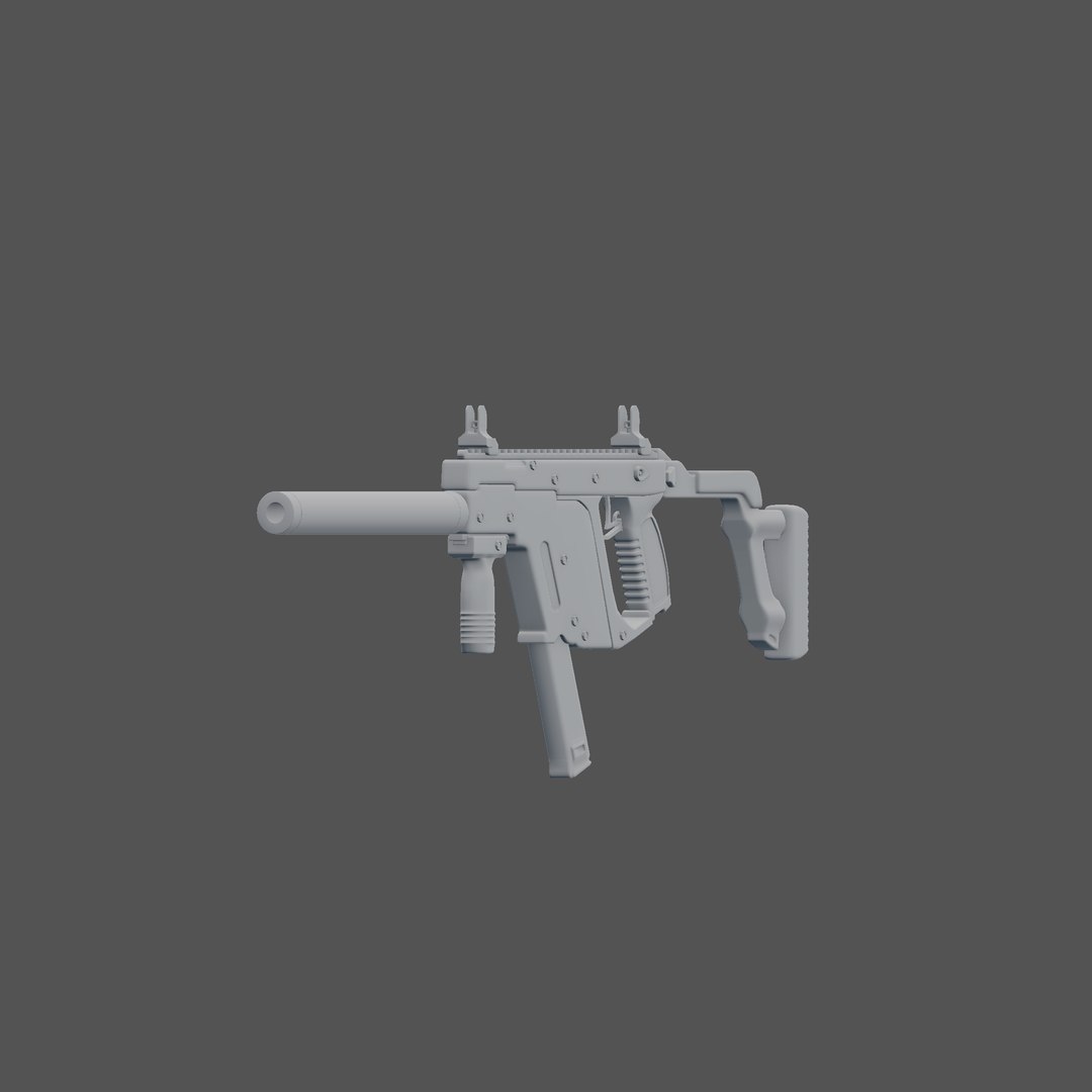 3D Model Vector Smg - TurboSquid 1358491