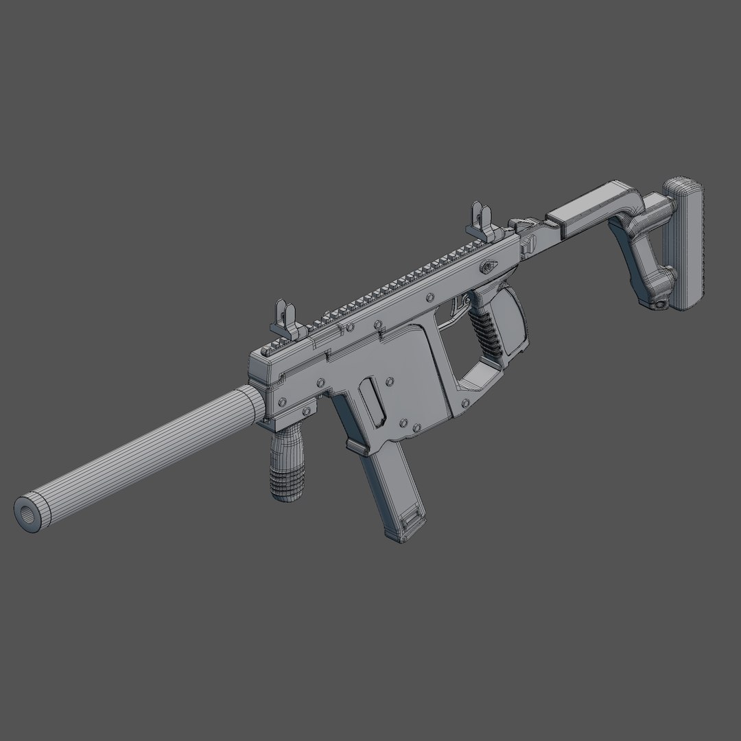 3D Model Vector Smg - TurboSquid 1358491