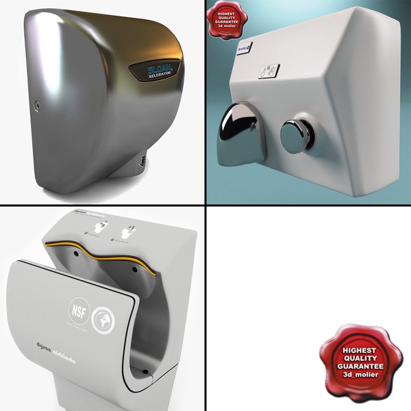Hand Dryer 3D Models for Download | TurboSquid