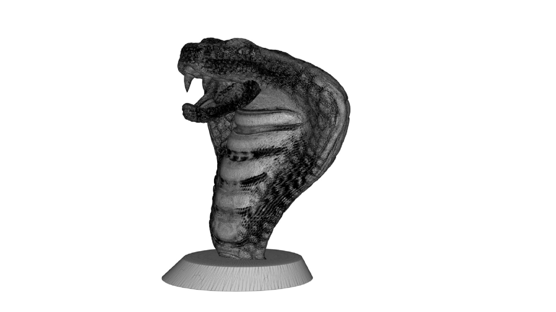 Cobra Statue 3D Model - TurboSquid 2020986