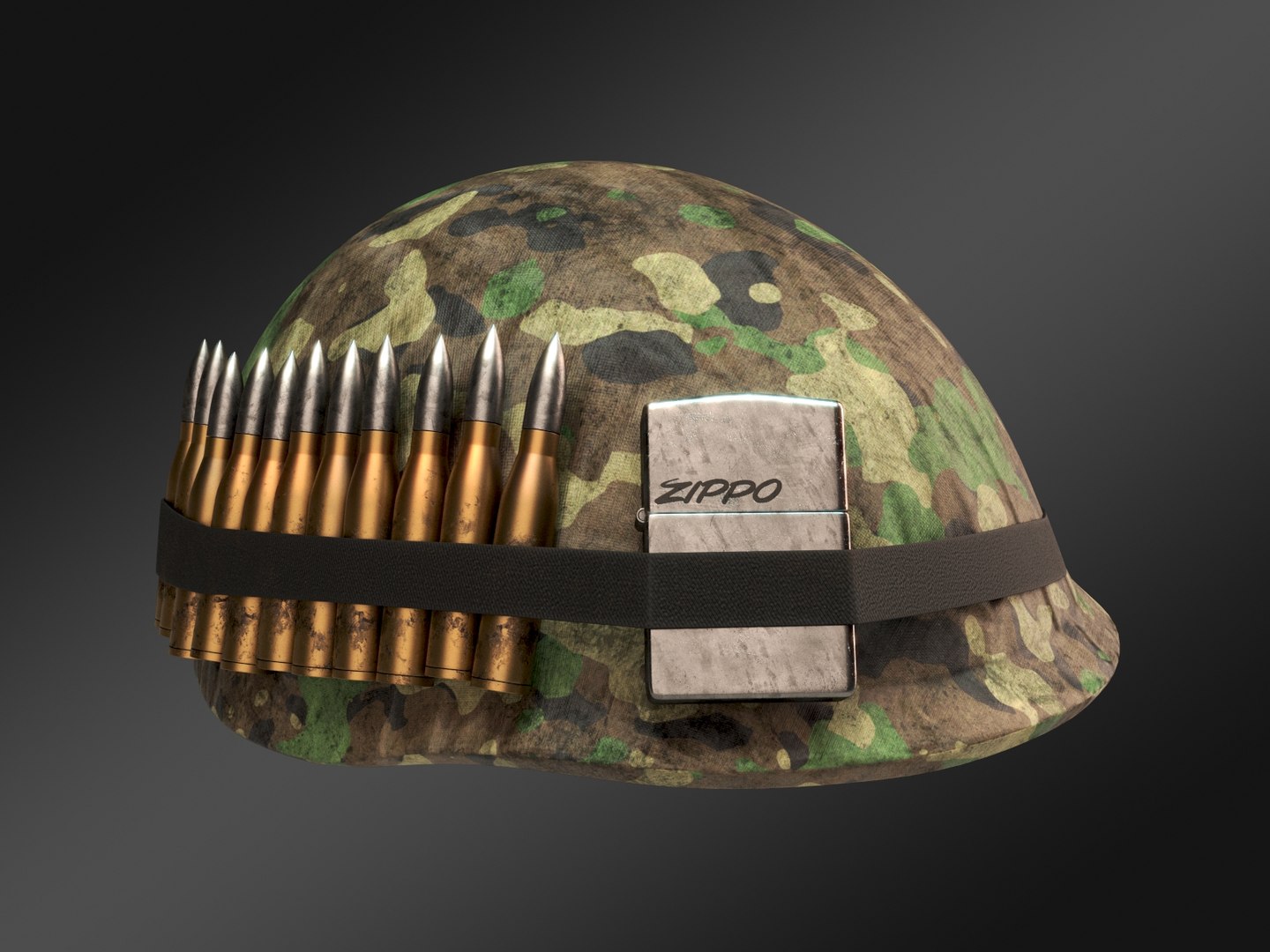 Military Helmet Model - TurboSquid 1521003