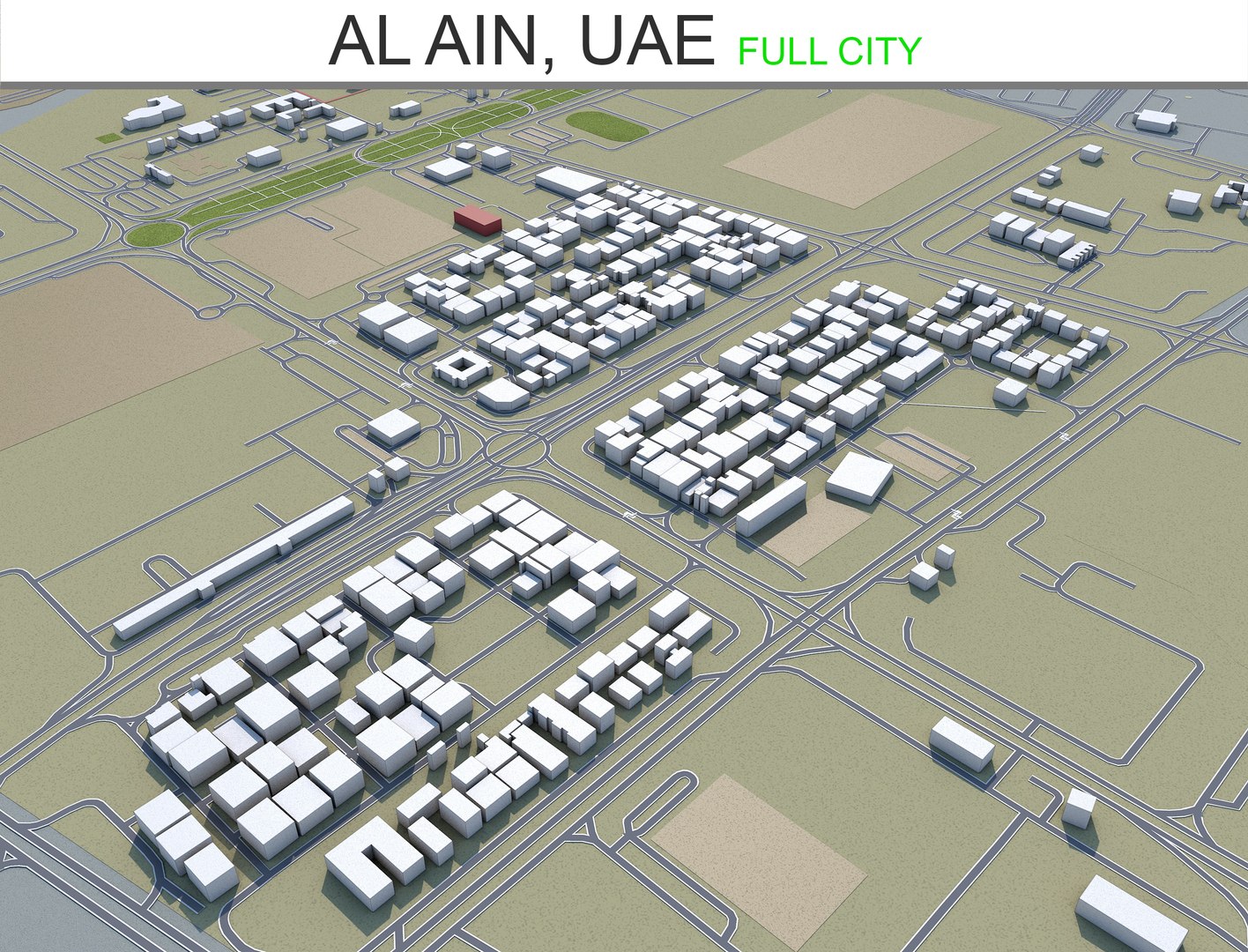 3D UAE City Pack - TurboSquid 1815849