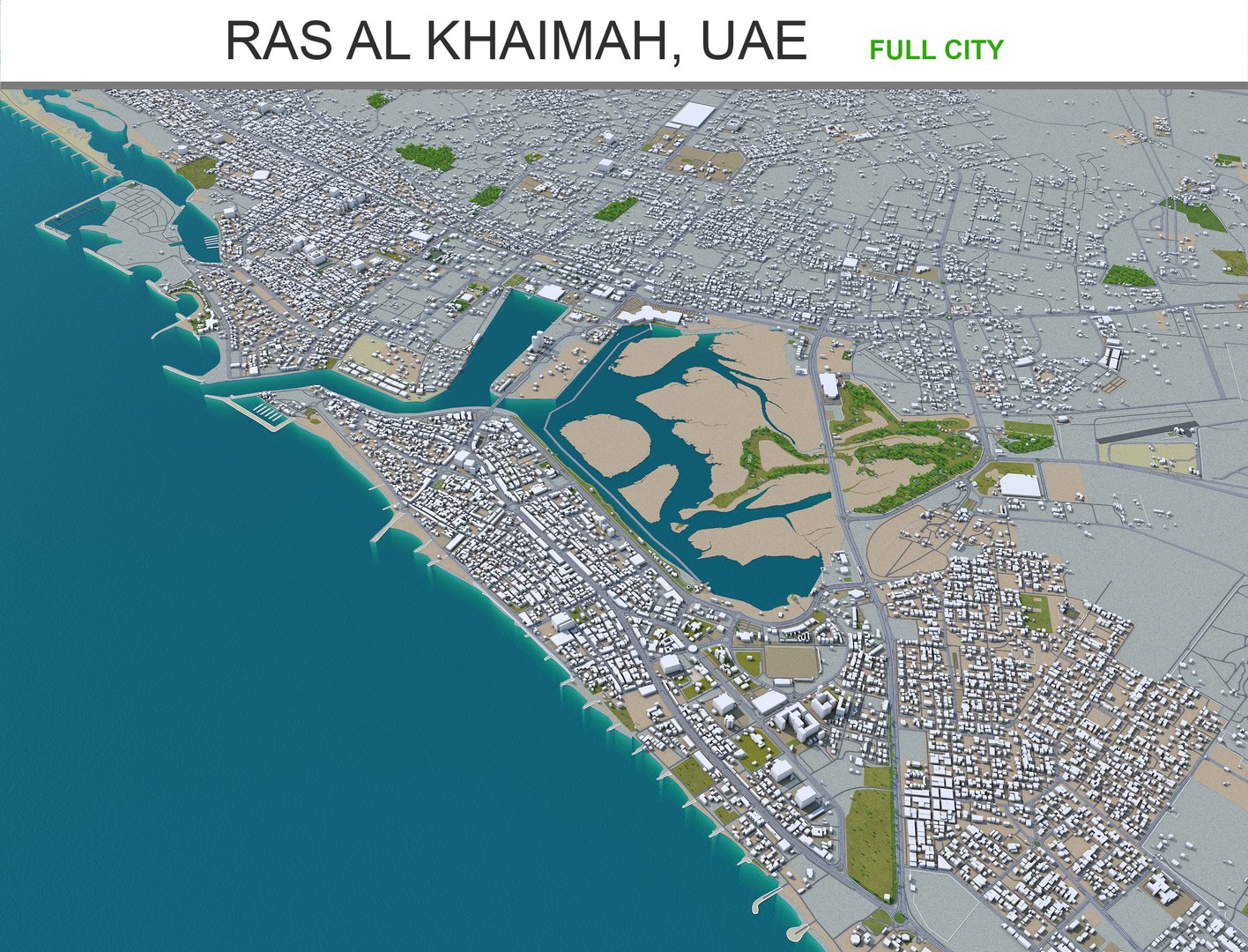3D UAE City Pack - TurboSquid 1815849