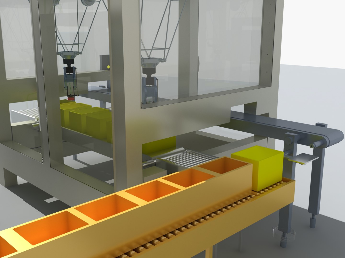 Industrial Equipment 11 - Cheese Packaging and Boxing Production Line ...