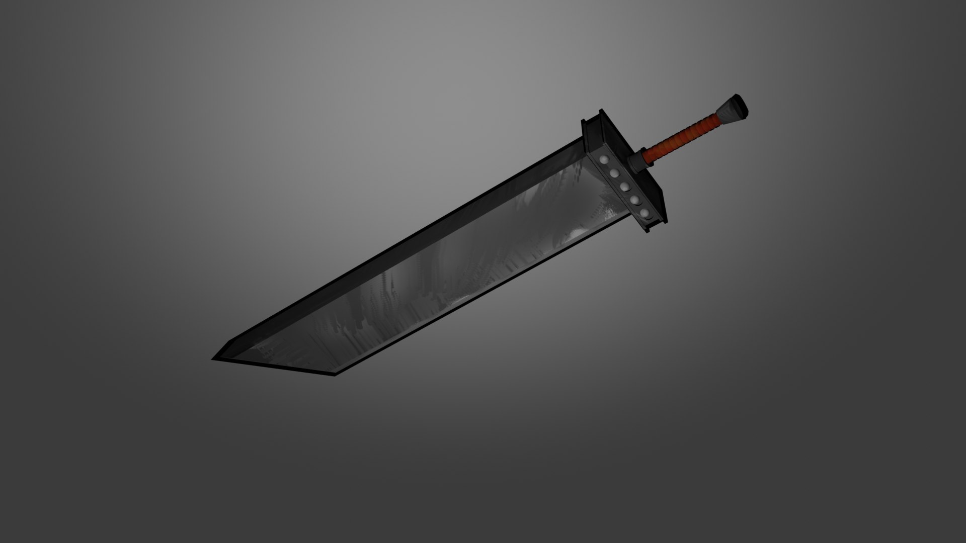 3D Model Stylized Buster Sword - TurboSquid 2422586
