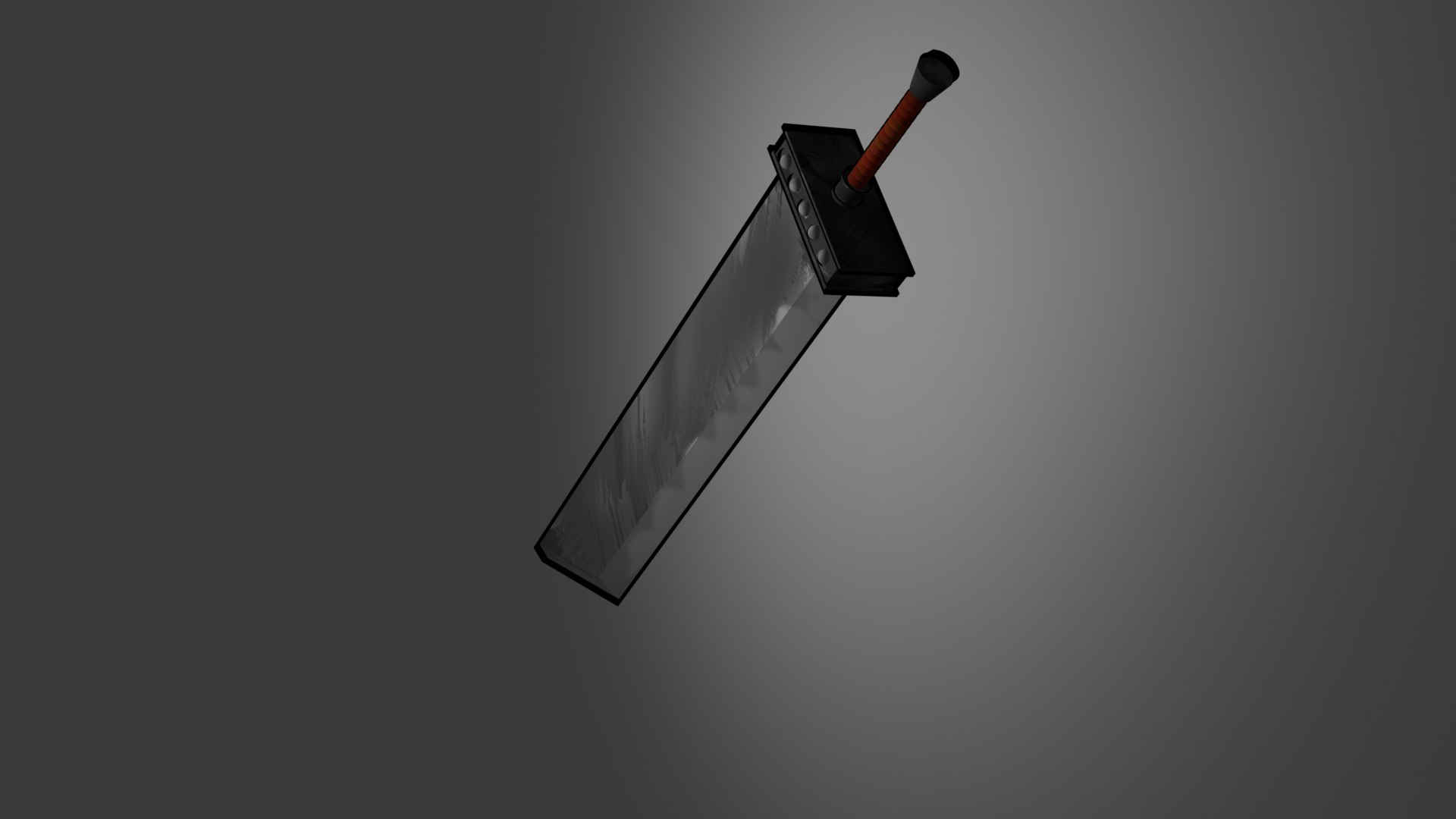 3D Model Stylized Buster Sword - TurboSquid 2422586