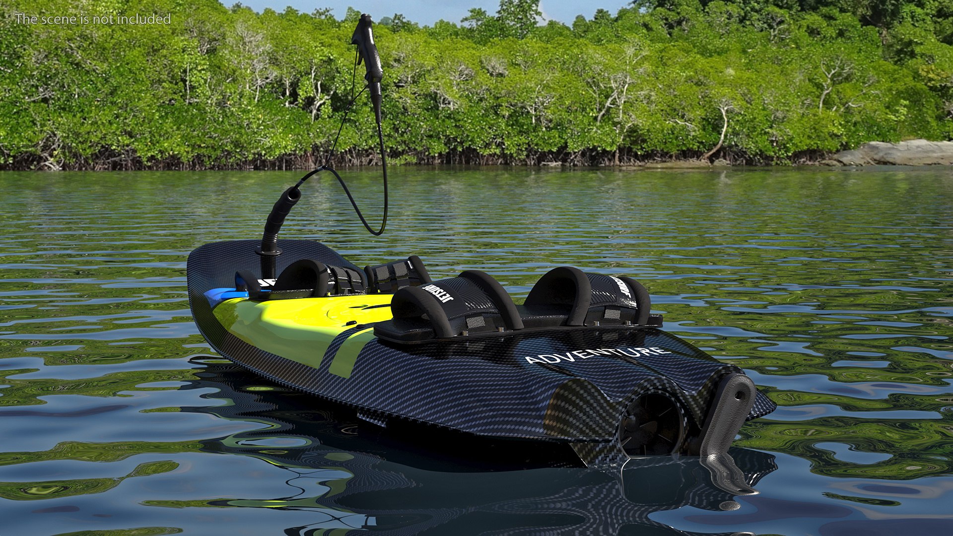 3D model Jetsurf Motorised Surfboard Adventure DFI 2021 - TurboSquid ...