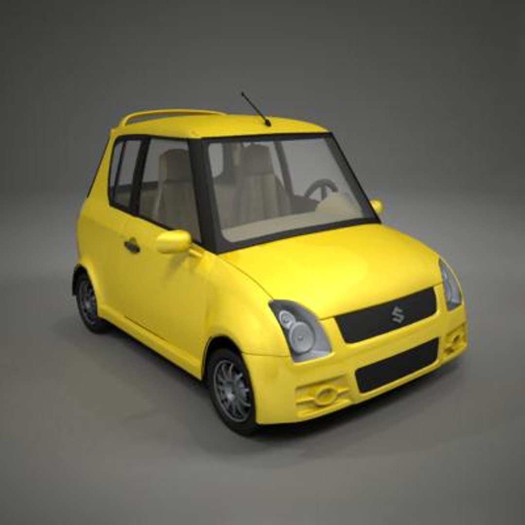 3d model suzuki swift toon