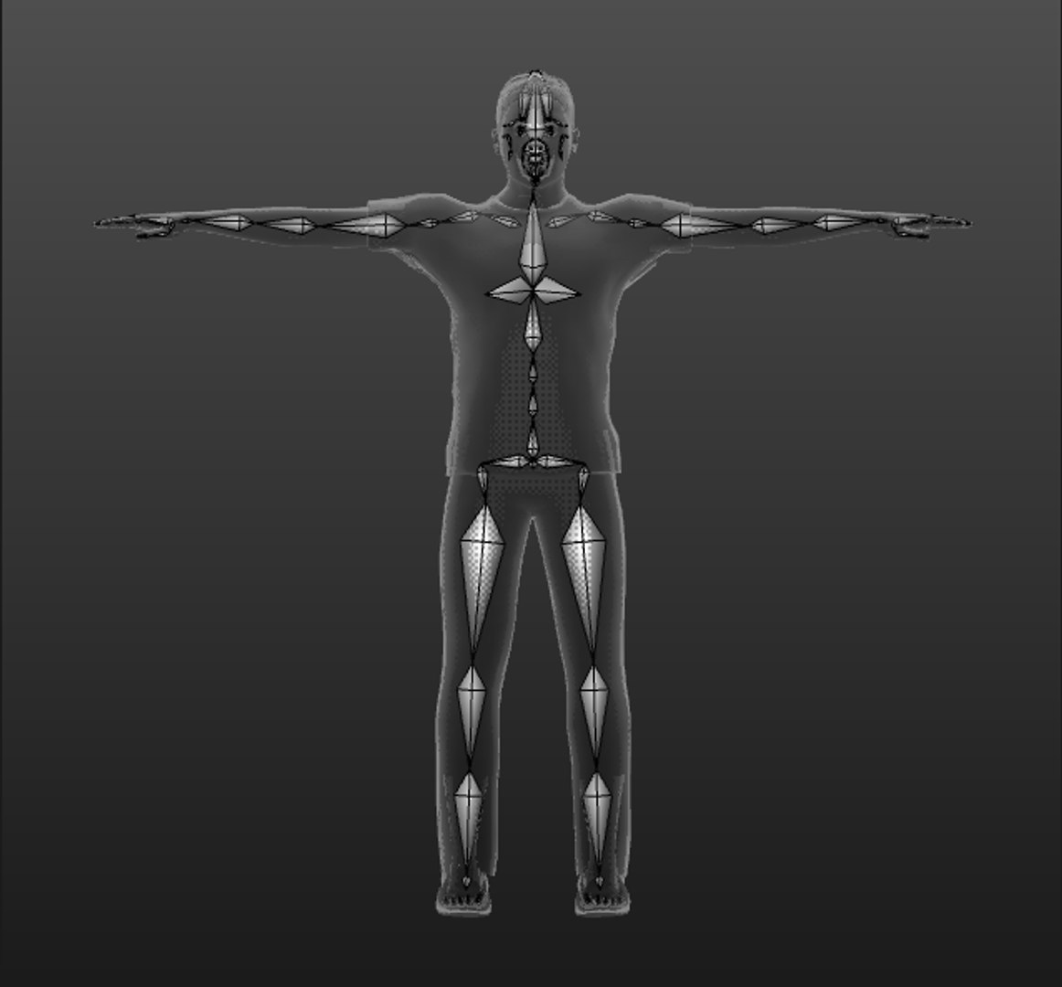 3D male teal character - TurboSquid 1657785