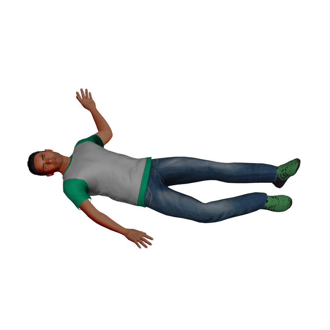 3D male teal character - TurboSquid 1657785