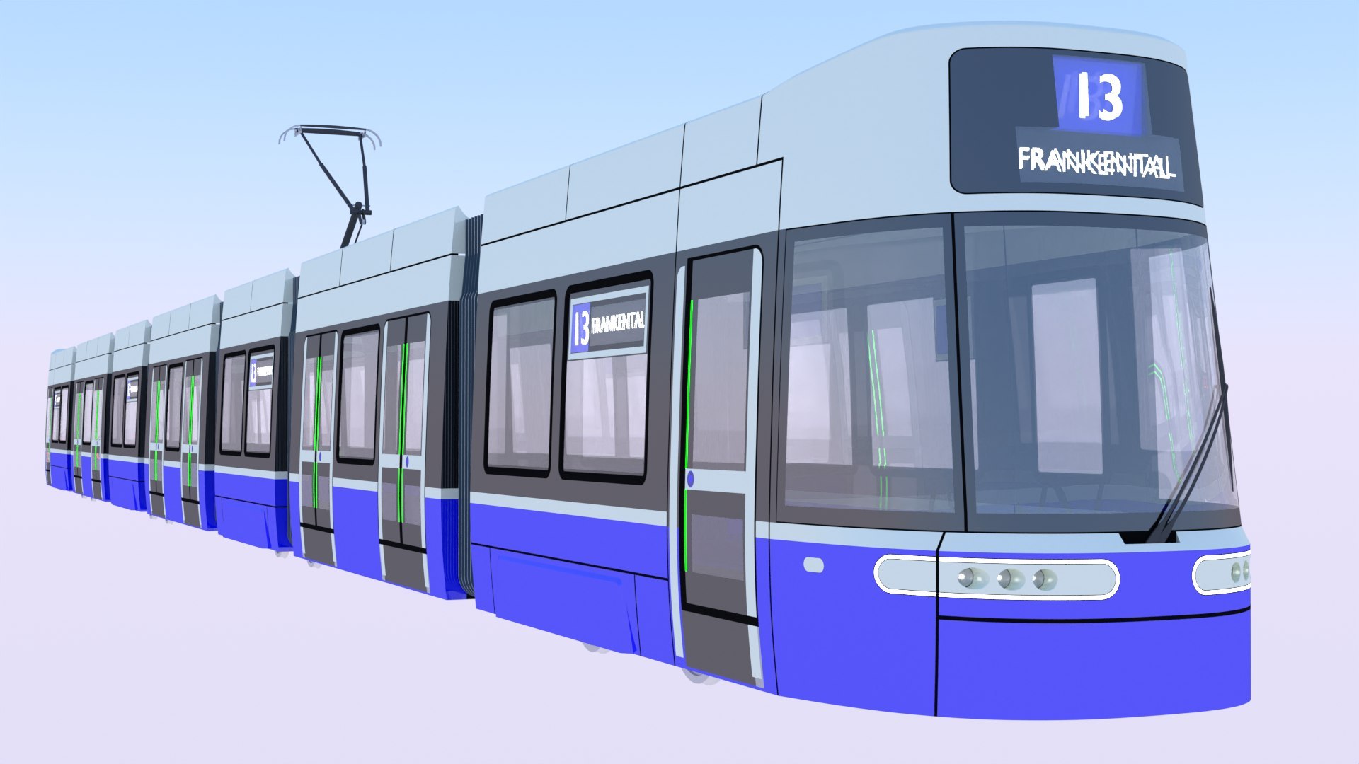 3D Trams Big Collection Model - TurboSquid 2509792