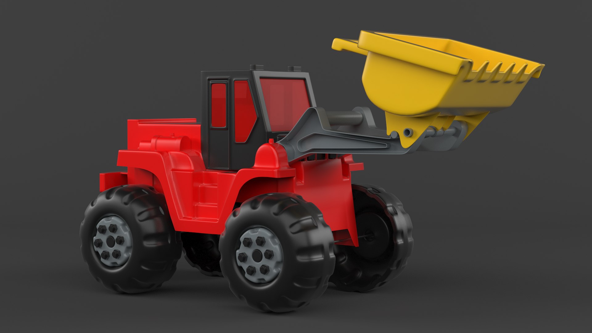 3D Toy Bulldozer - TurboSquid 1970522