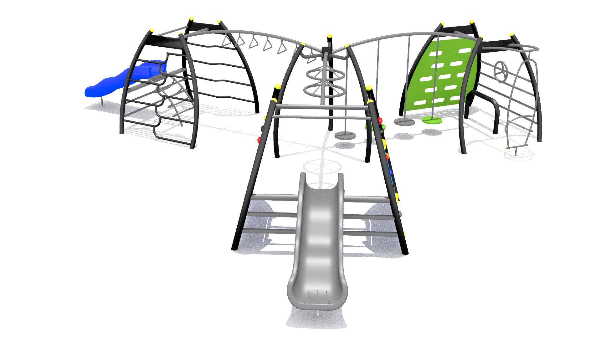 3D Playground Climber Challenge Model - TurboSquid 1761494