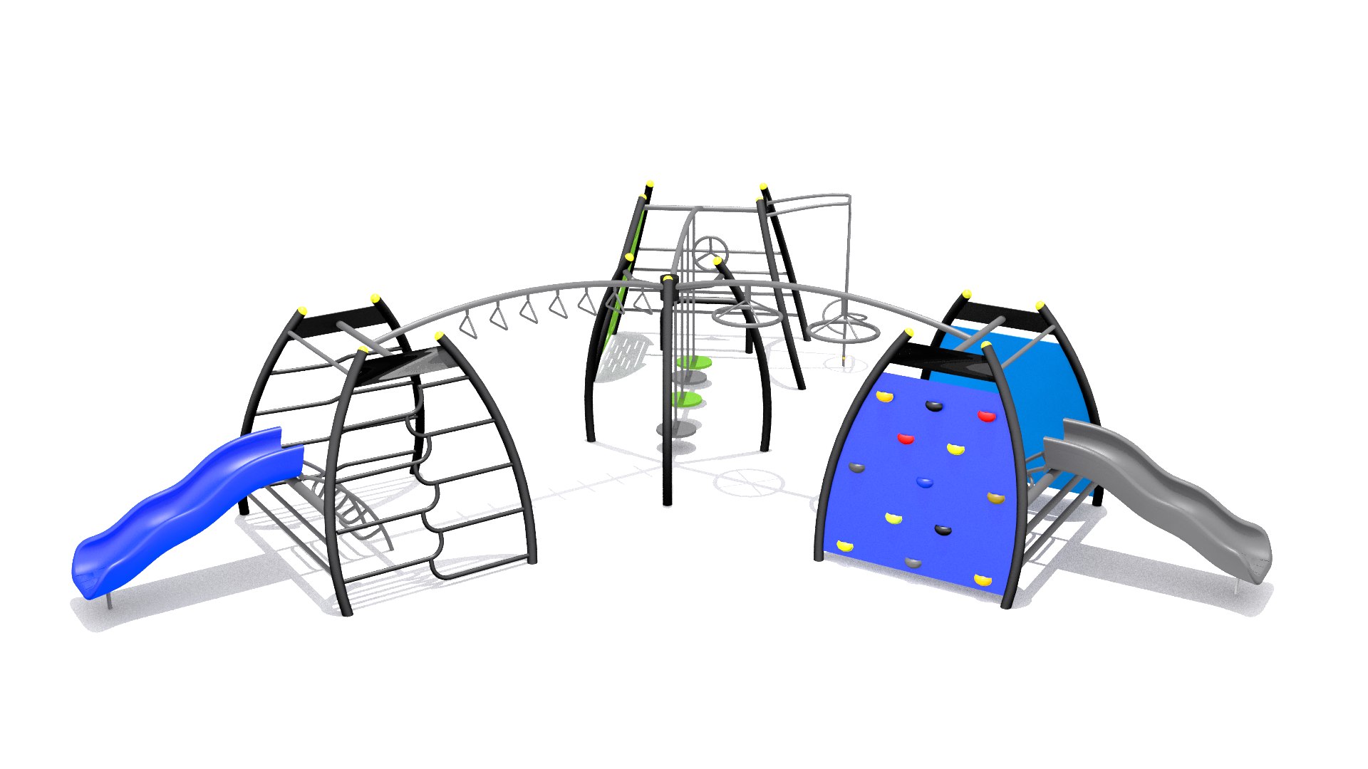 3D Playground Climber Challenge Model - TurboSquid 1761494