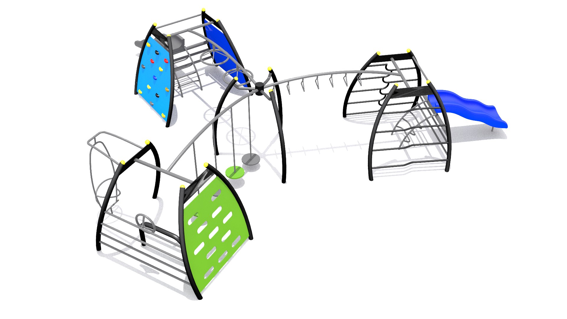 3D Playground Climber Challenge Model - TurboSquid 1761494