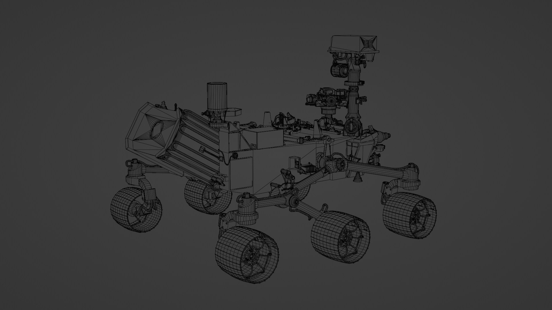 3D Mars Rover VR AR 3d Model Model - TurboSquid 2252400