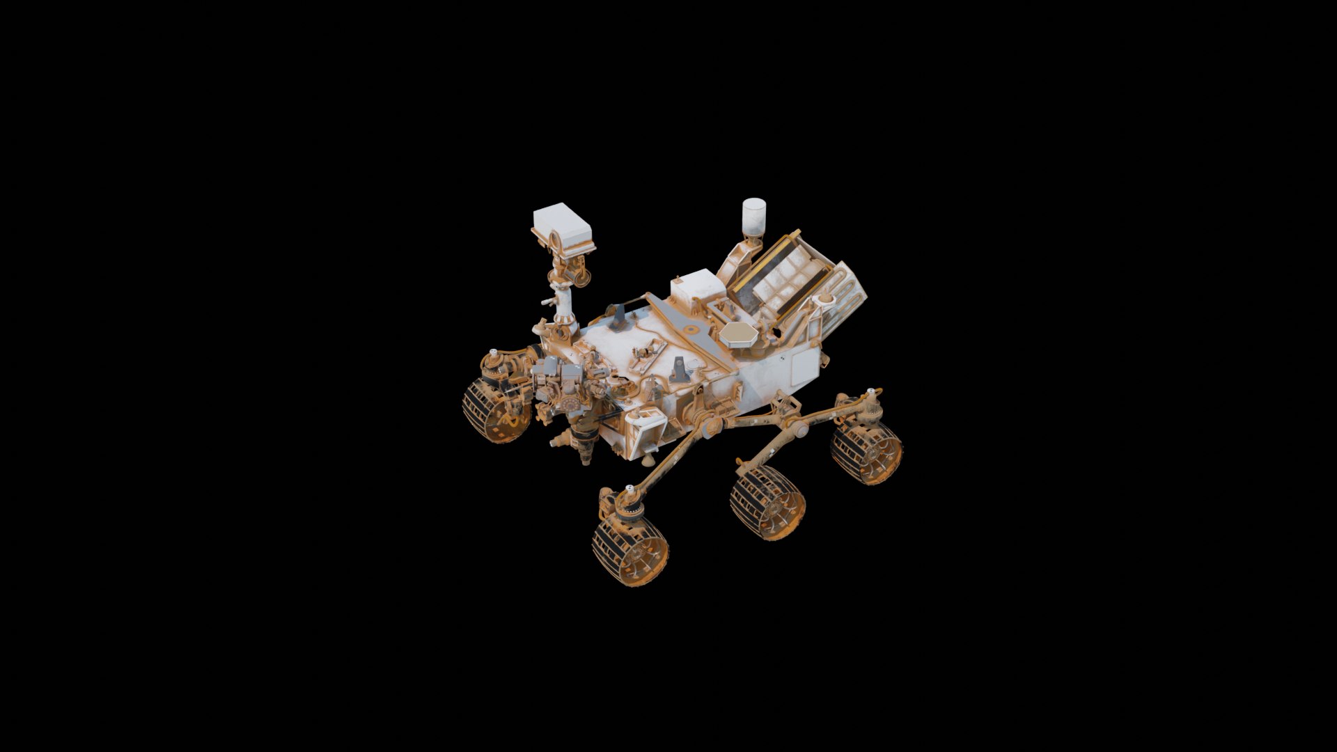 3D Mars Rover VR AR 3d Model Model - TurboSquid 2252400
