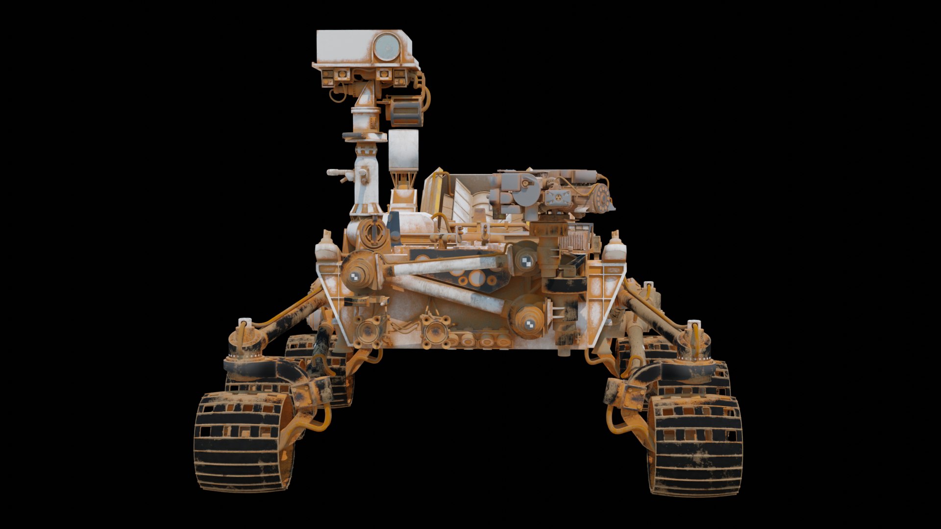3D Mars Rover VR AR 3d Model Model - TurboSquid 2252400