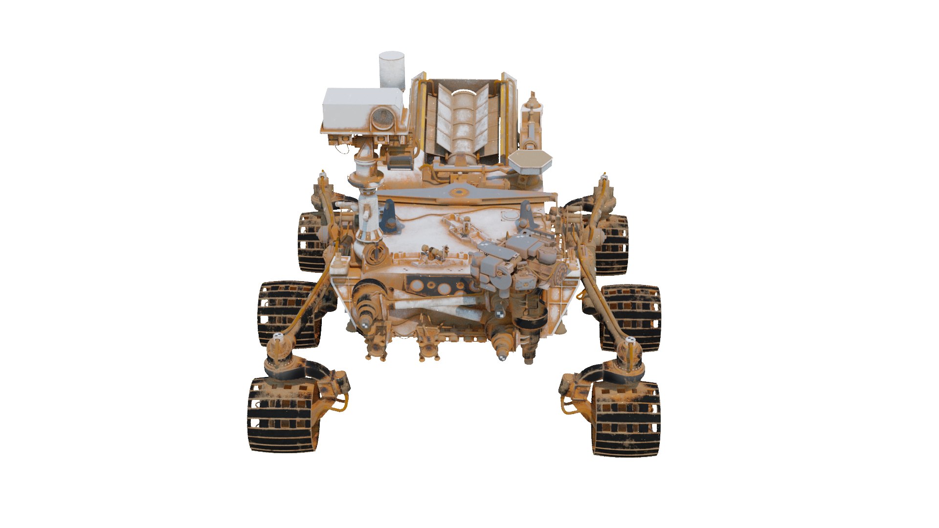 3D Mars Rover VR AR 3d Model Model - TurboSquid 2252400