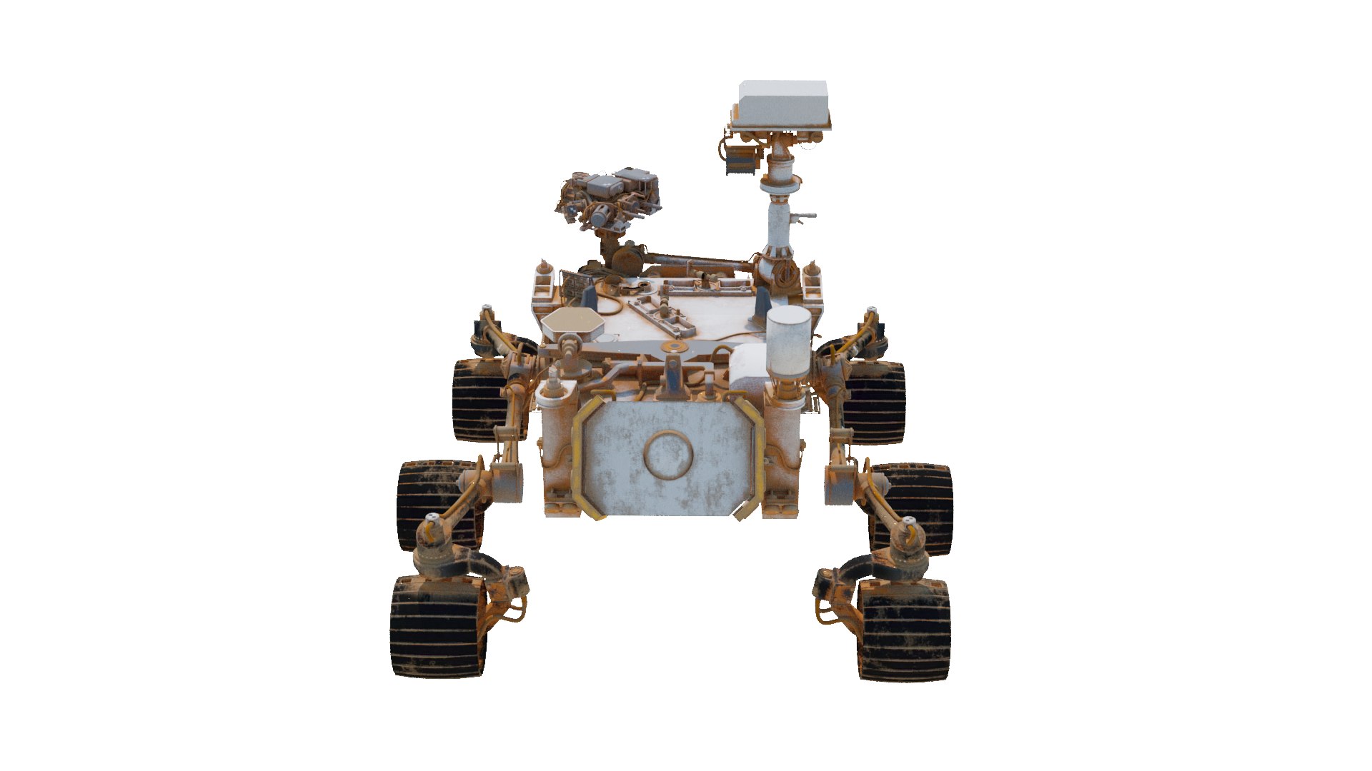 3D Mars Rover VR AR 3d Model Model - TurboSquid 2252400