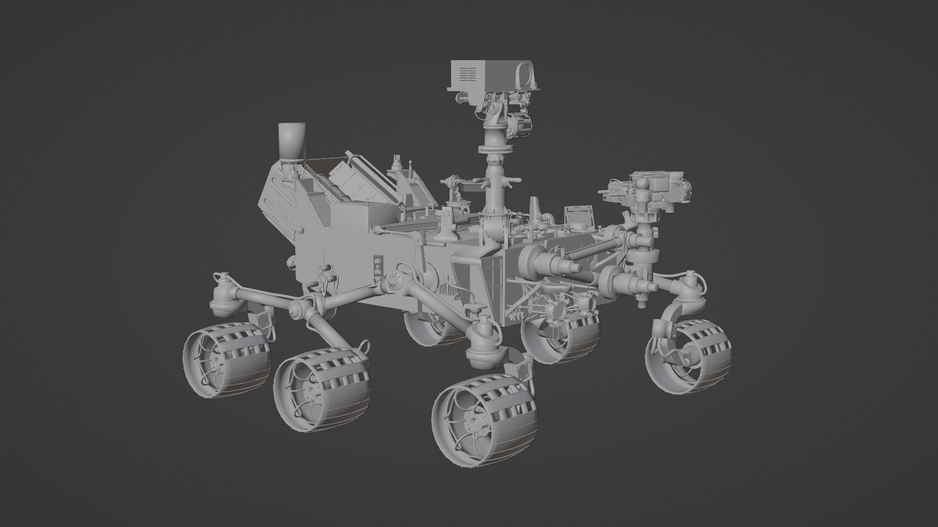 3D Mars Rover VR AR 3d Model Model - TurboSquid 2252400
