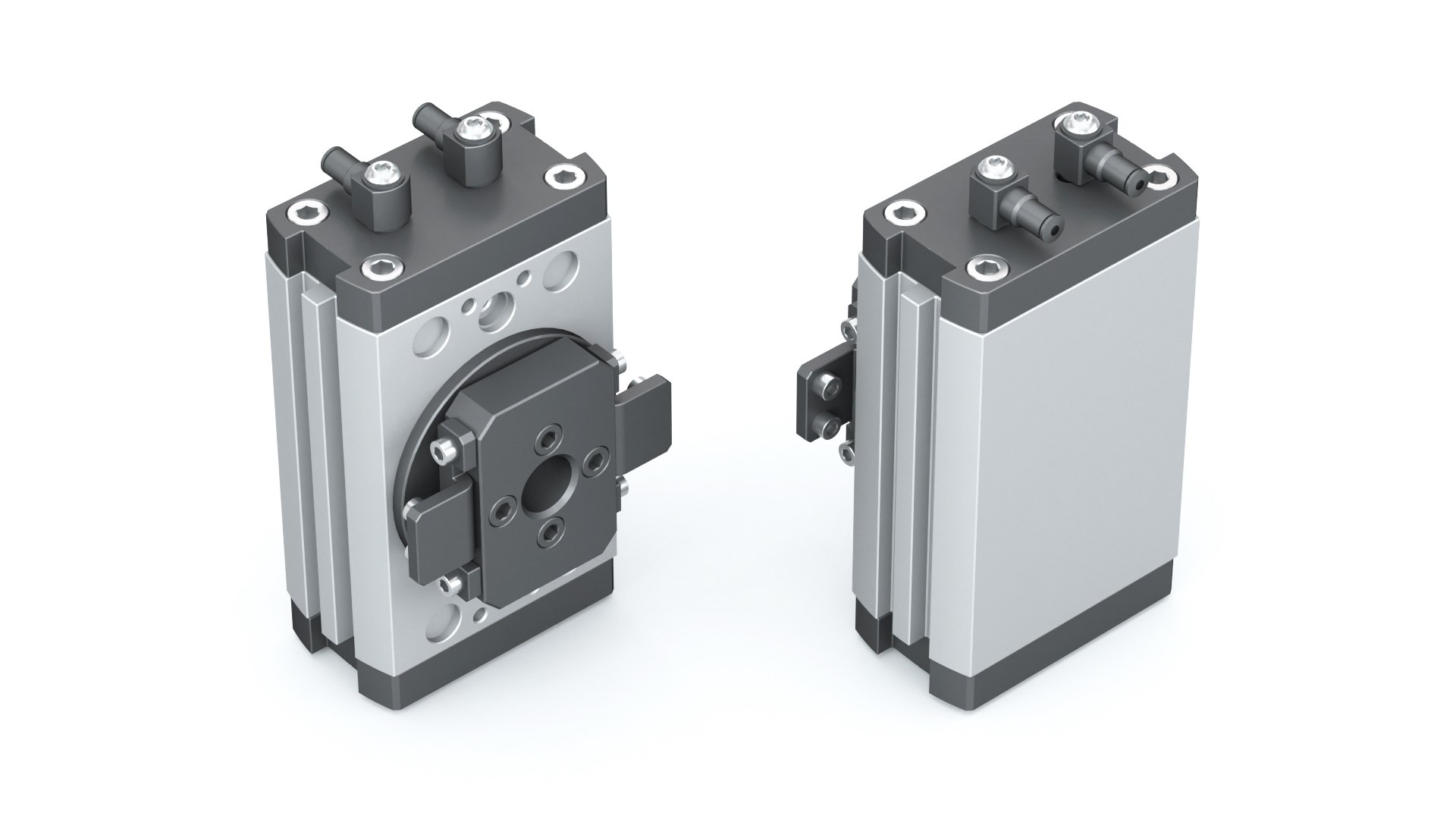 Pneumatic Rotary Actuator 3D Model - TurboSquid 2227481