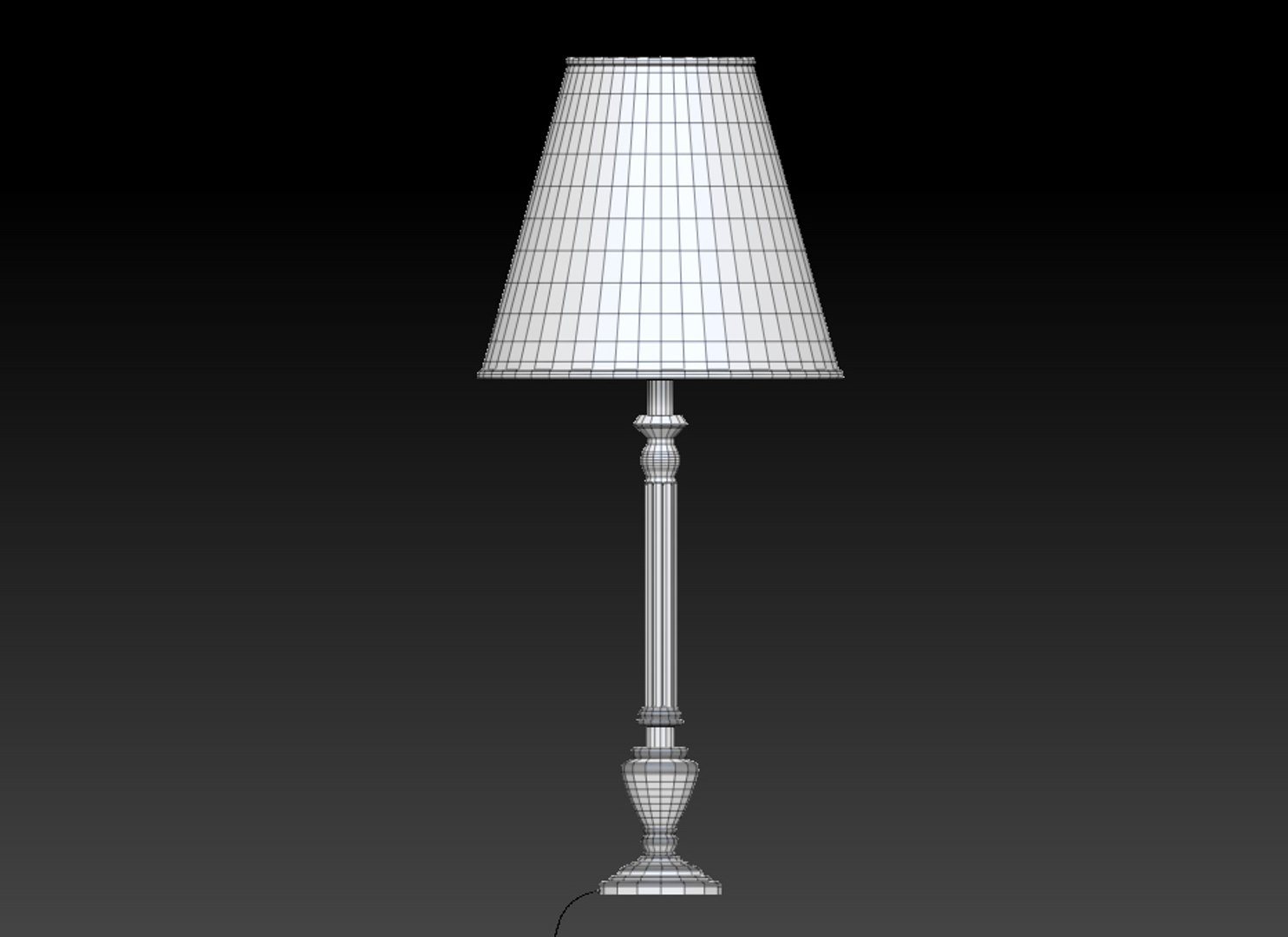 3d lamp model
