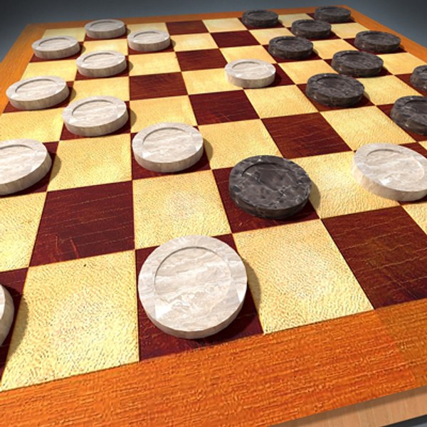 3ds max checkers board