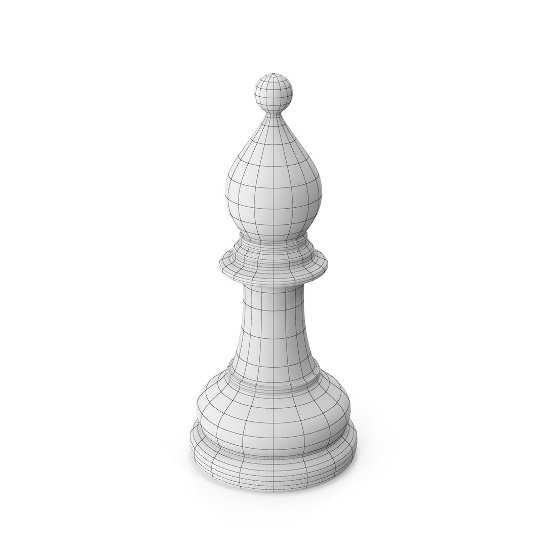 Black Chess Bishop 3D Model - TurboSquid 2137978