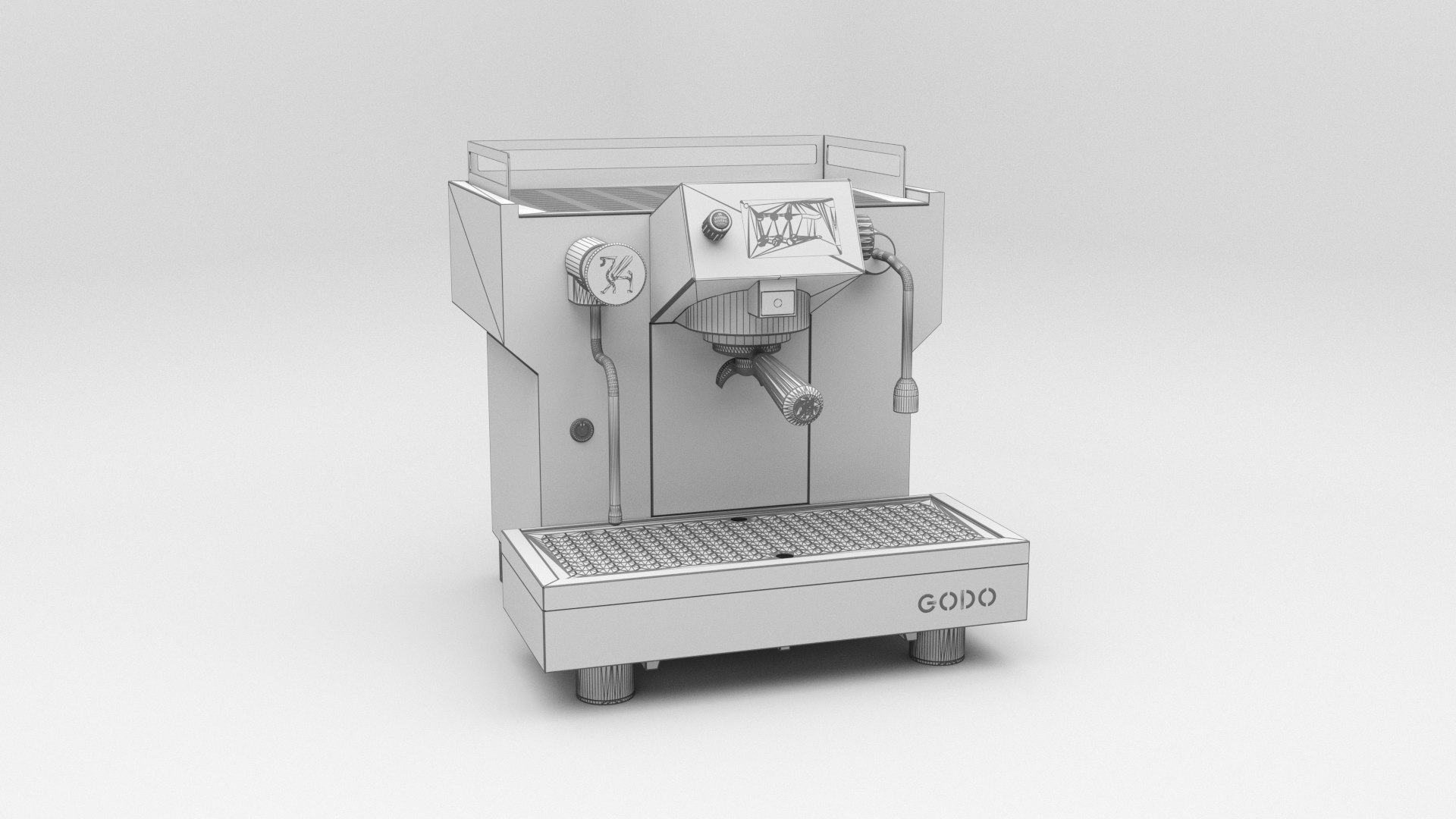 Coffee machine 3D model - TurboSquid 2171402