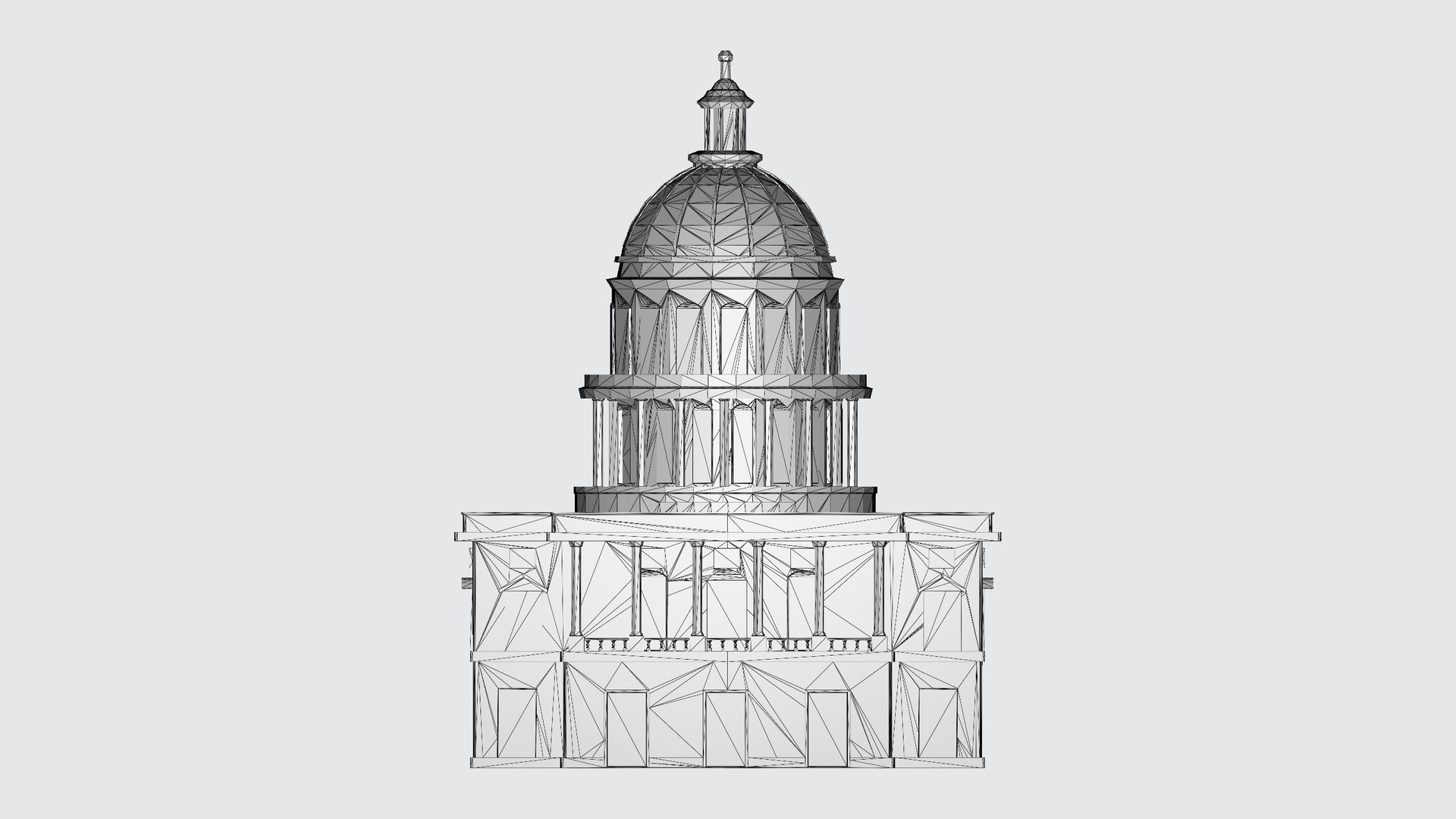 Capitol Mini 3D Model - TurboSquid 2342766