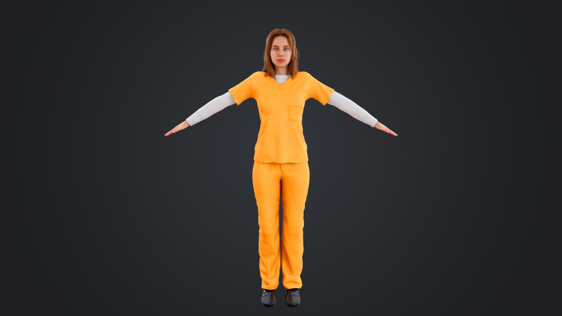Prisoner 3D Model - TurboSquid 2376329