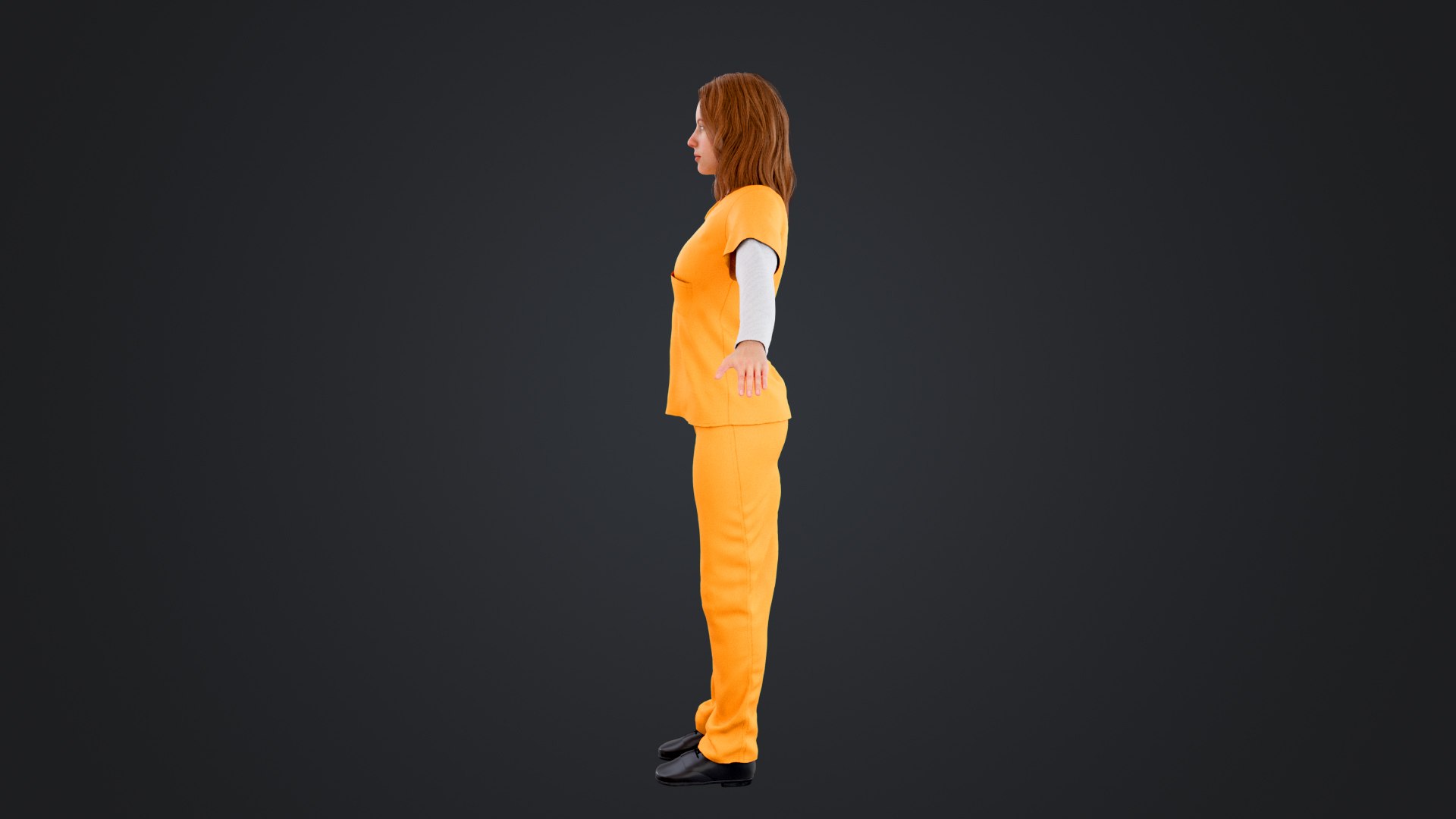 Prisoner 3D Model - TurboSquid 2376329