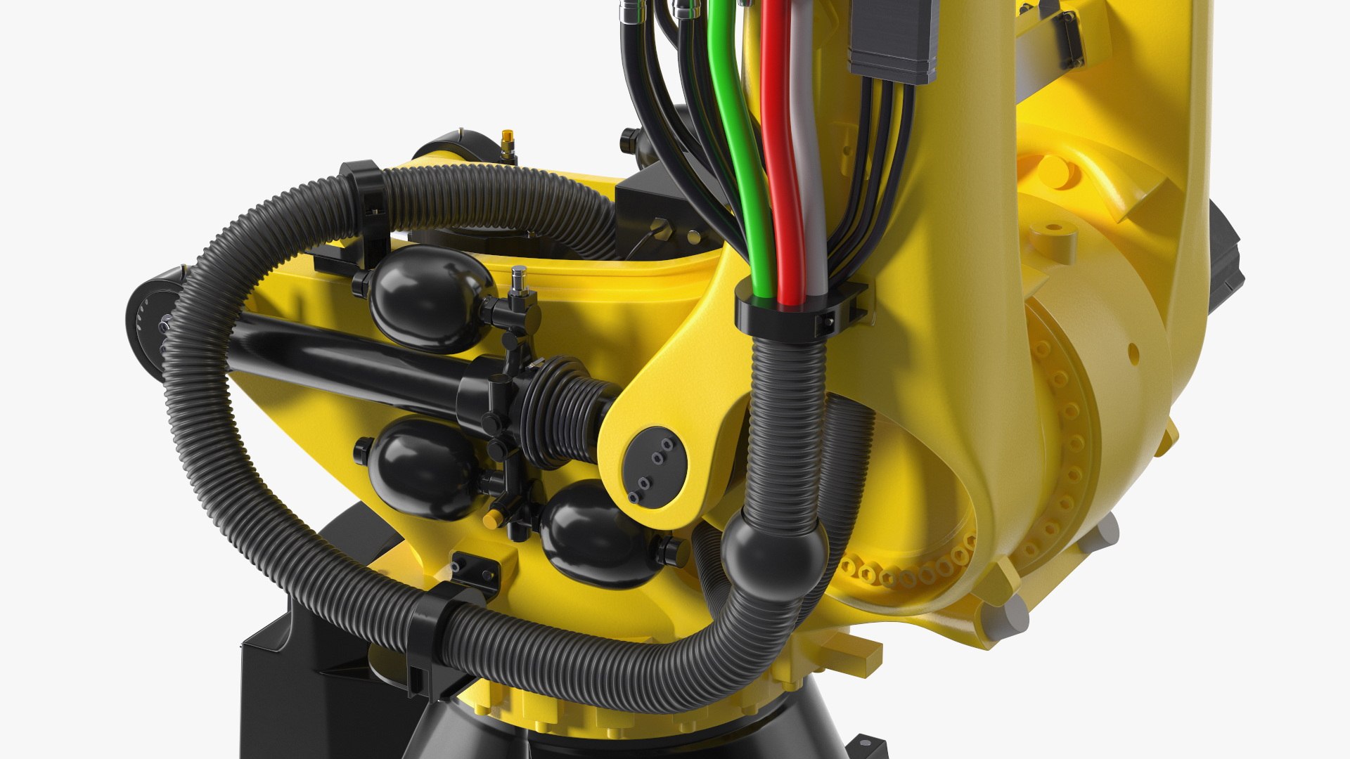 Ultra Robotic Arm Yellow Rigged 3D Model - TurboSquid 2321627