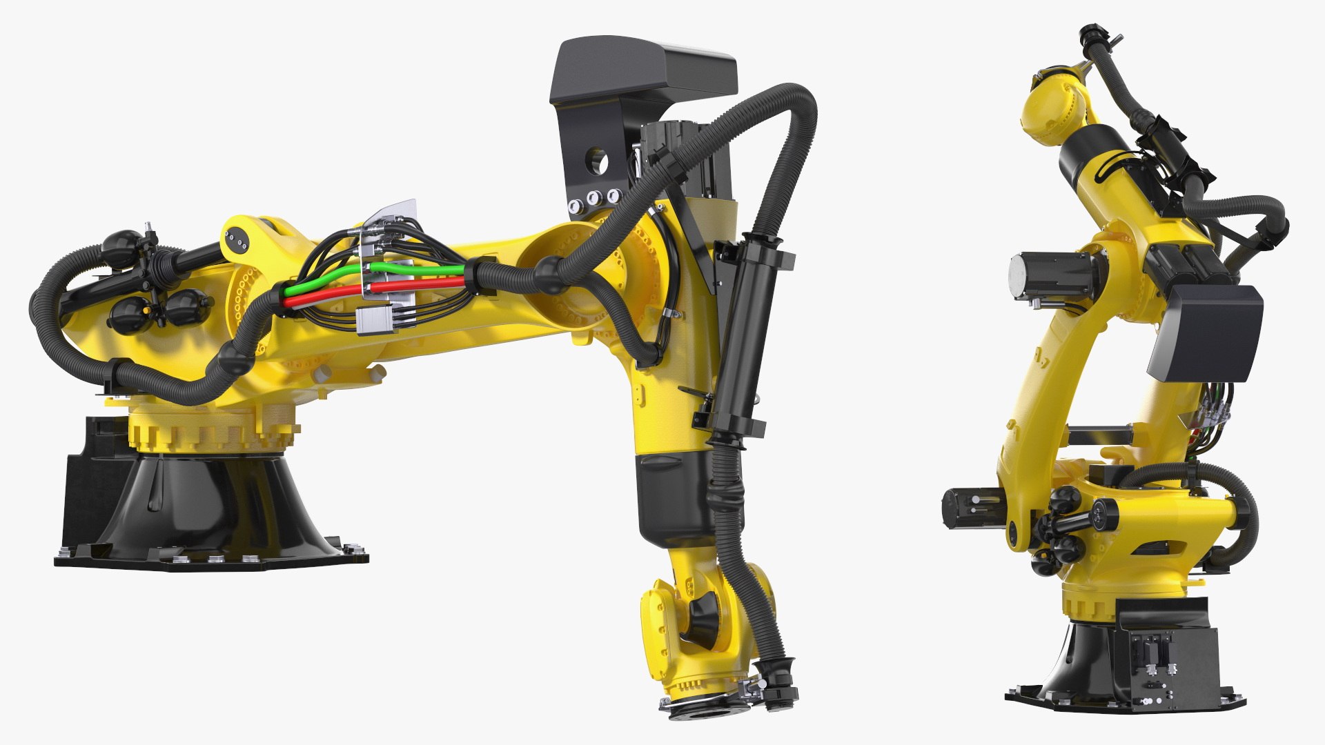 Ultra Robotic Arm Yellow Rigged 3D Model - TurboSquid 2321627