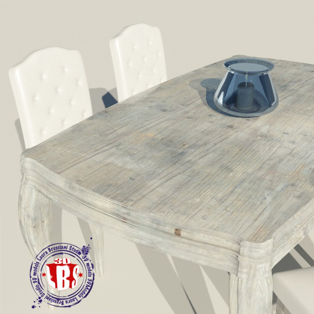 3d Model Table Ancient